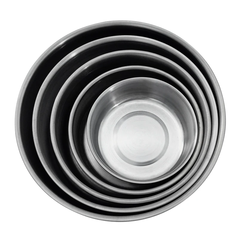 5pcs Stainless Steel Crisper Set With Pp Lid Multi Kitchen Storage ...