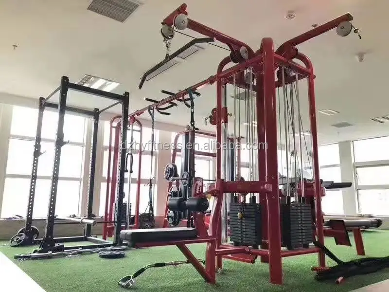 High Quality Commercial Fitness Multi Jungle 5 Stacks 5 in 1 Gym ...