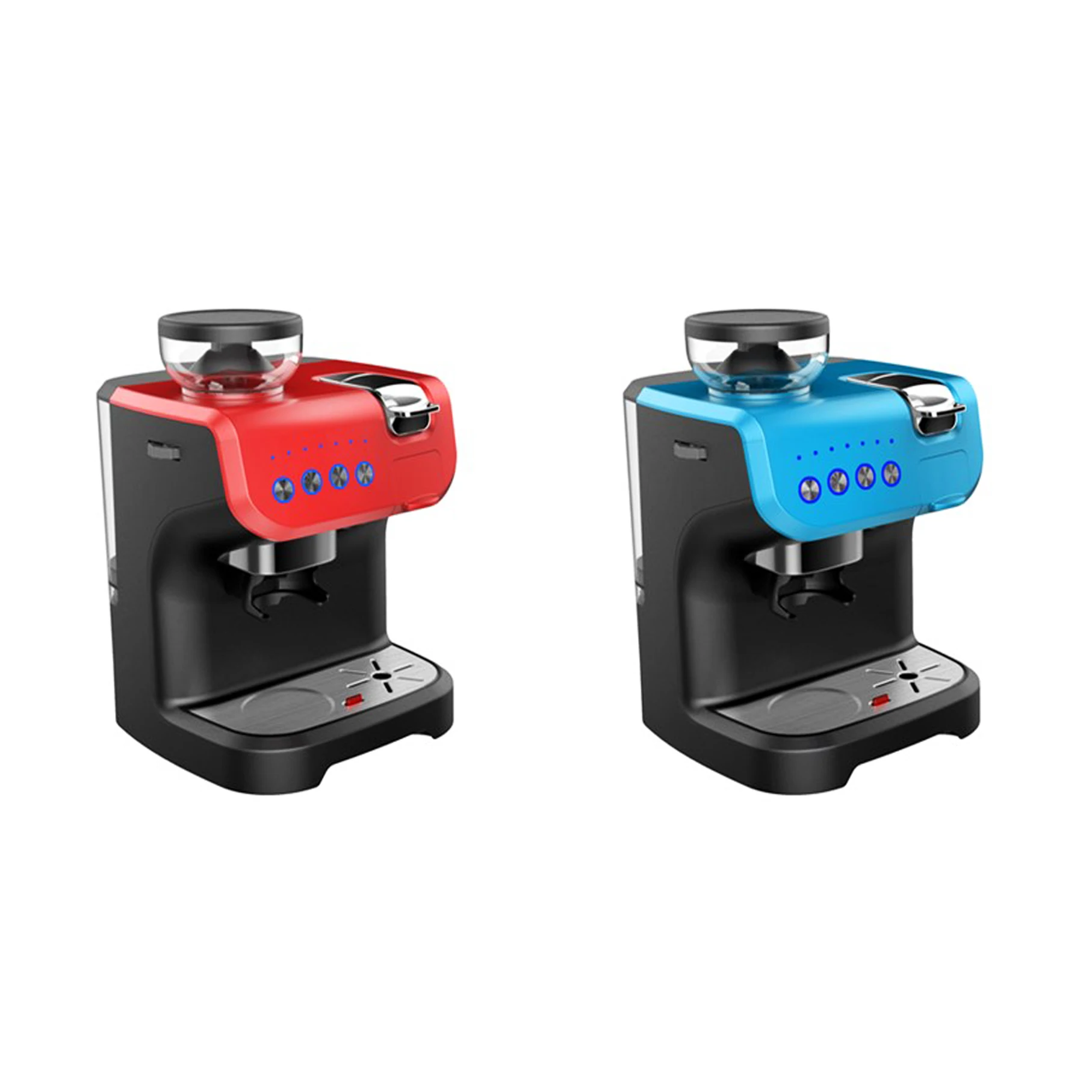 Semi-automatic Espresso Coffee Maker with Bean Grinder