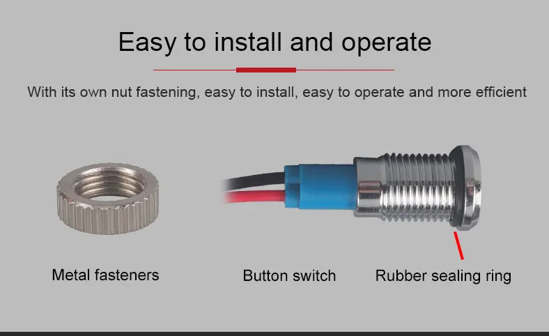 16mm IP65 Flat Head Led Phone Call Indicator Light Buzzer 120v| Alibaba.com