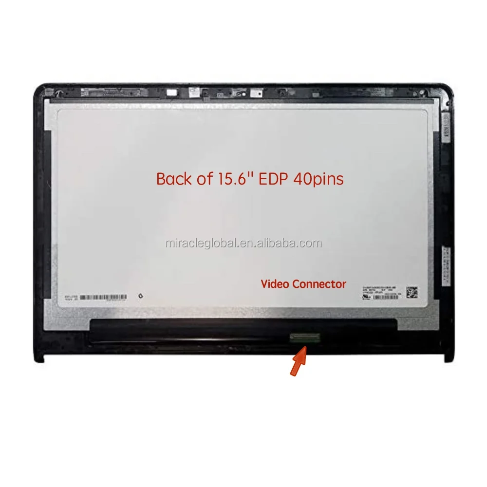 Laptop Full Lcd Assembly For Dell Inspiron 15 7559 4k Uhd Lp156wf6 Sp ...
