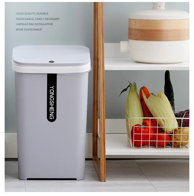 20L Plastic Trash Bin Inner Bucket Dustbin Garbage Can Kitchen Home ...