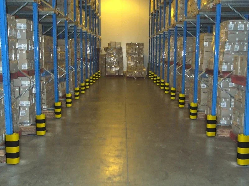 Pe Pvc Upright Pallet Rack Antishock Protection Shelf Plastic Rack ...