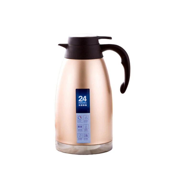 Thermos Coffee Carafe Double Walled Vacuum Insulated Coffee Pot Jug ...