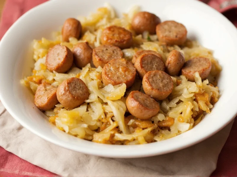 Sauerkraut and Sausage: The No-Fail Simmer Method