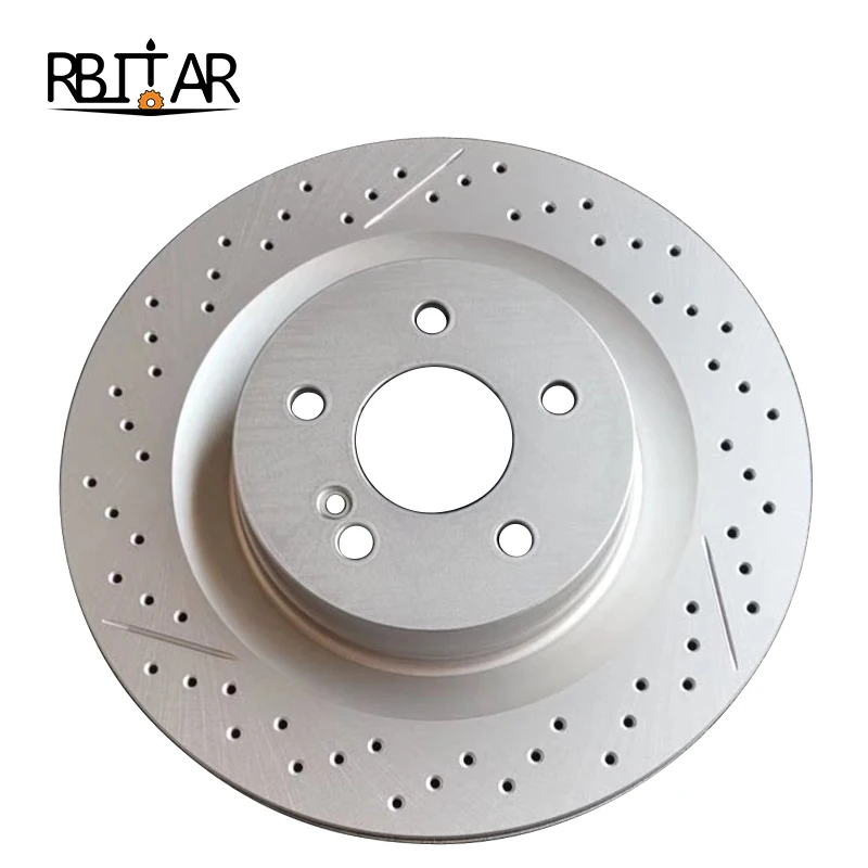 リアブレーキディスク320mmブレーキディスクカーOEM2224200472A2224200472 for benz V222 ...
