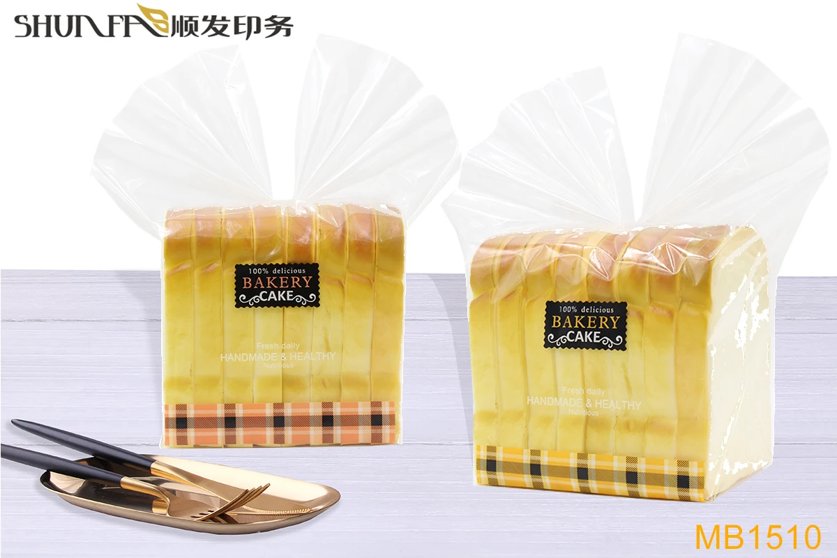 الخبز التعبئة والتغليف الغربية كعكة خبز التوست كيس شفاف الحلو كيس ...