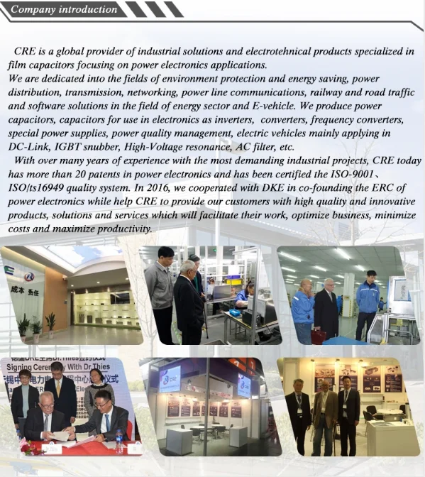 60uf 700v Dc-link High Pulse Current High Power Capacitor Capacitor ...