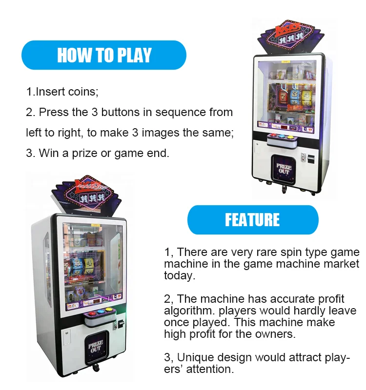 Neofuns Indoor Amusement Center - Coin Operated Prize Machine