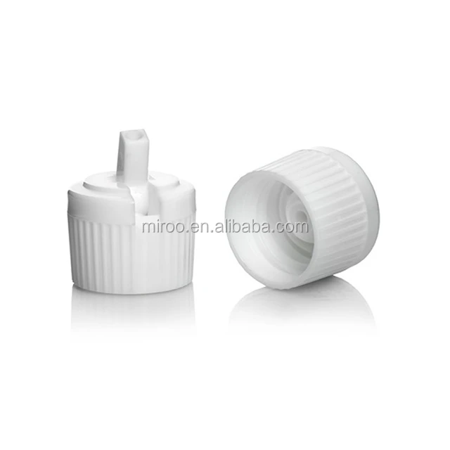 Ribbed Dispensing Cap Plastic Flip Top Spout Caps For Travel Bottle 20 ...