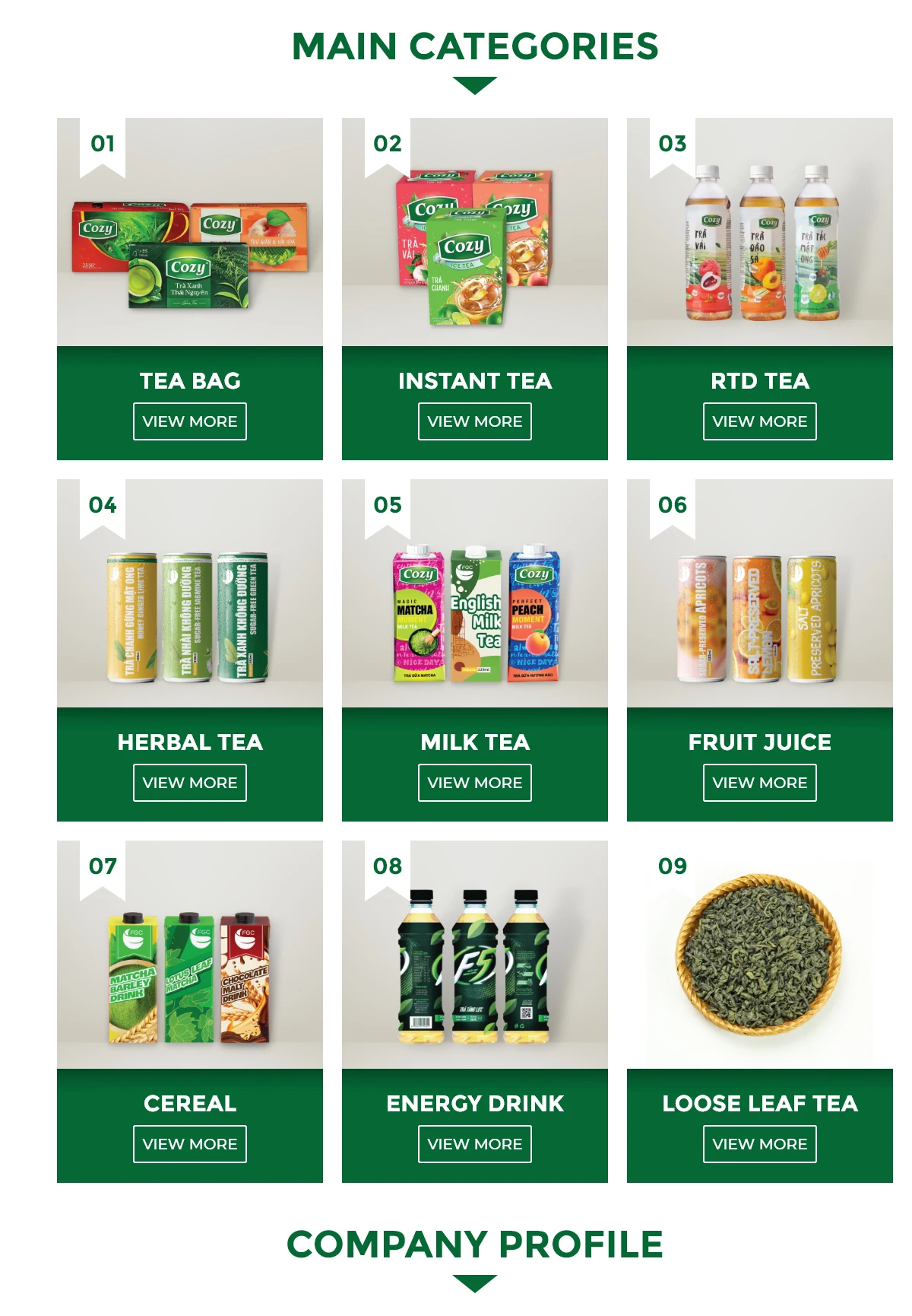 Future Generation Company Limited - Tea Bag, Instant Tea