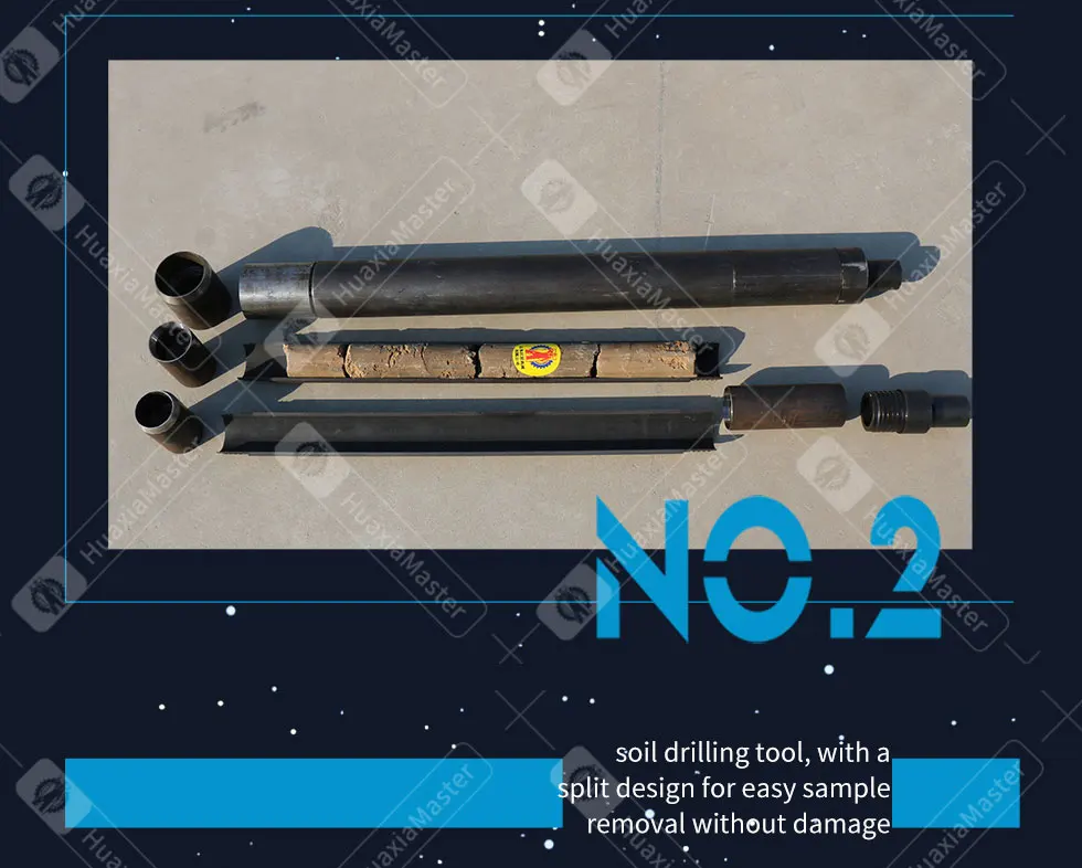 Gasoline Engine Soil Sampling Probe / Small Portable Impact Soil ...