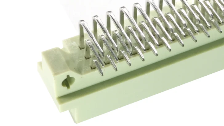 B Type 3 Rows 16p 32p 48p Right Angle Pcb Din41612 Connector,3*16 32 48 Pin Male Euro Connector ...