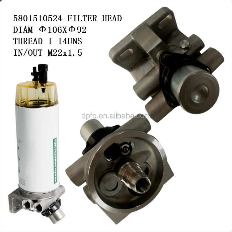 High-quality Fuel Filter Housing for Truck Parts & Generators