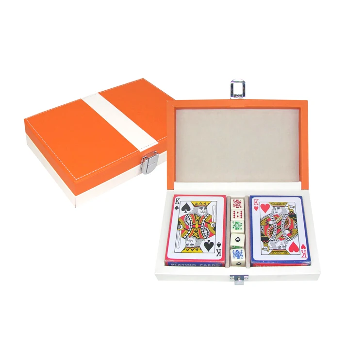 Customize Playing Card Set Two Decks Poker Playing Card Box - Buy ...