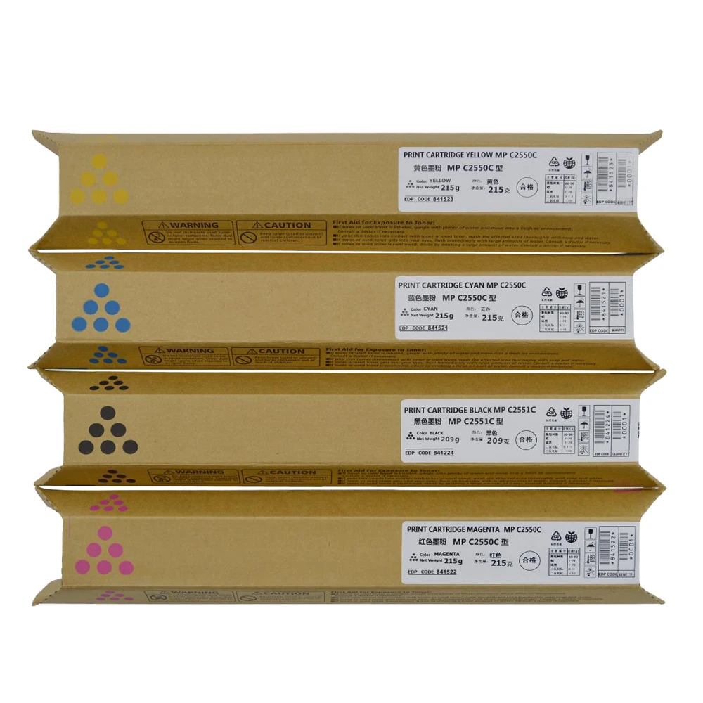 Ricoh Copier Toner Mpc2550 Mpc2551 Mpc2010 C2030 C2050 C2051 C2530 ...