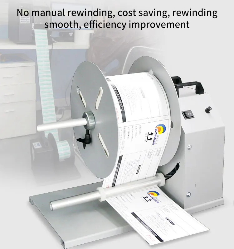 Automatic Label Rewinder Machine,Label Rewinding Machinery,Electric ...