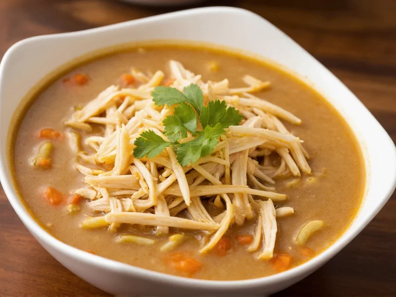 Shredded Chicken Soup: Texture Secrets and Traps