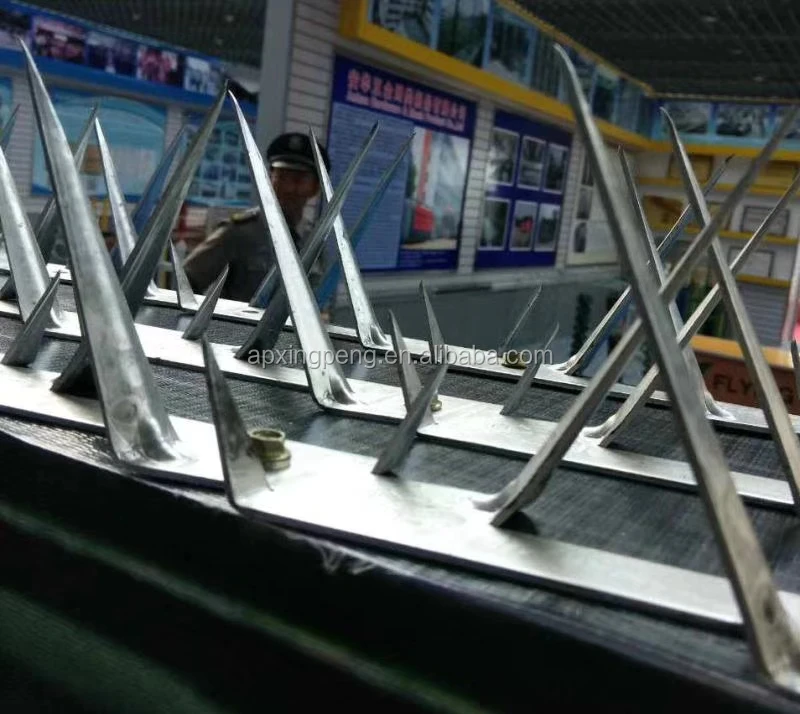 Security Galvanized Razor Wall Spike Anti Climb Wall Spikes Razor ...