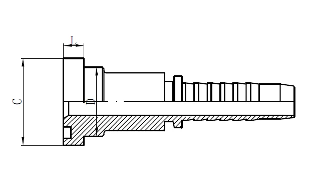 Adaptador De Manguera Brida Sae 3000 Psi En Espiral Tubo Hidráulico ...