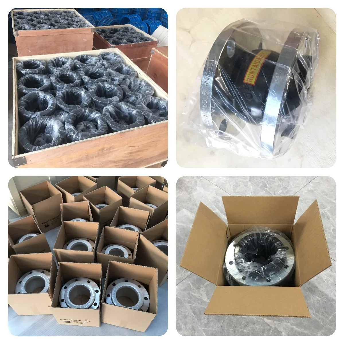 200mm ANSI Bellow Flange Flexible Neoprene Expansion Joint