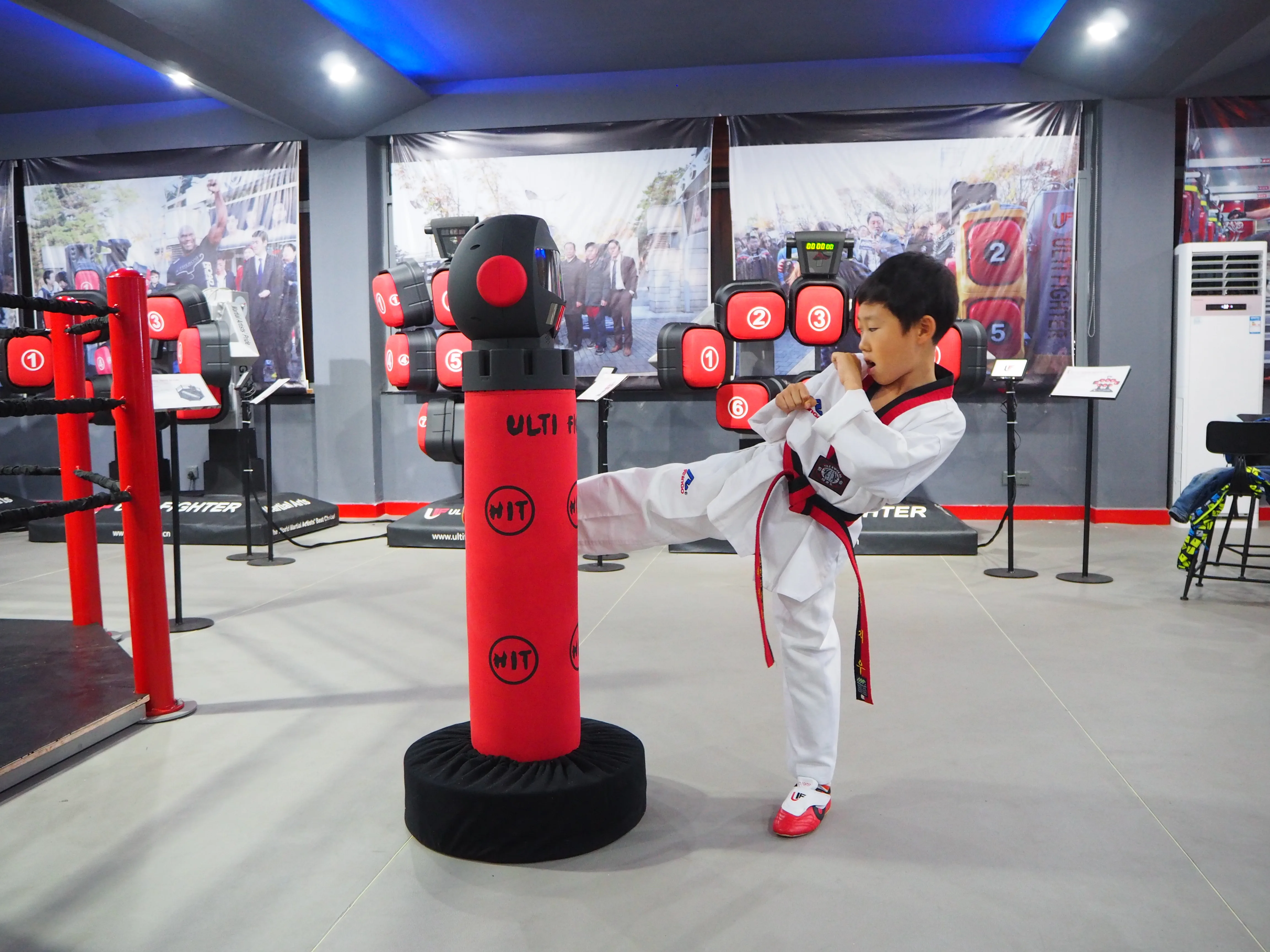 Intellectual Freestanding Kids Punching Bag - Fitness Gear