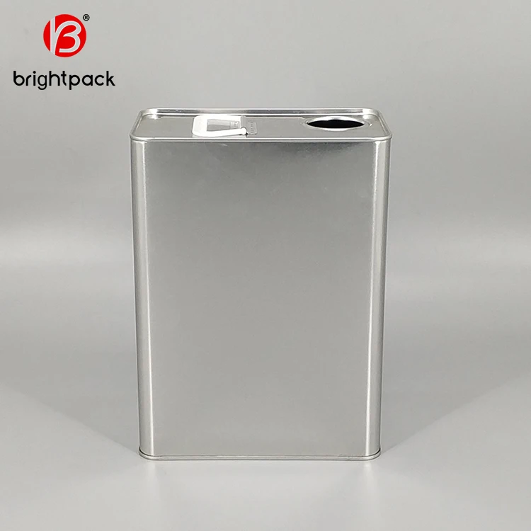 1l Square Rectangular Metal Tin Container Cans For Engine Oil - Buy 1l ...