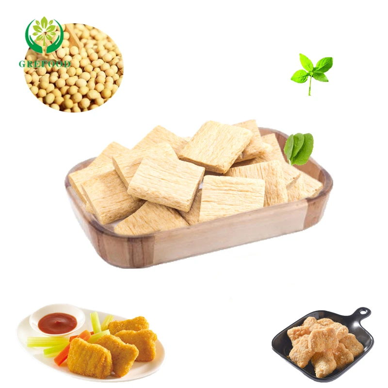 Textured Soy Protein (TSP) - HALAL TVP Chunks for Snacks