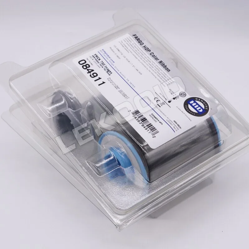 HID Fargo HDP6600 YMCK Color Ribbon 84911 - 750 Prints for School ...