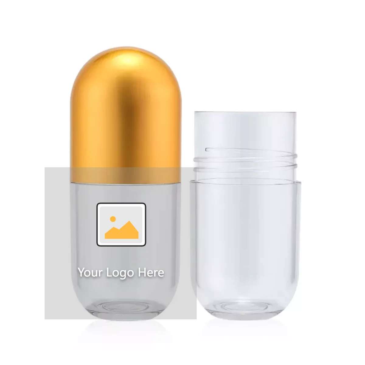 Wholesale Transparent Pill Packaging Containers 55ml Plastic Pet Bottle ...