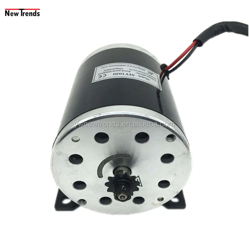 500W DC Electric Motor - High Speed for Scooters & Bikes