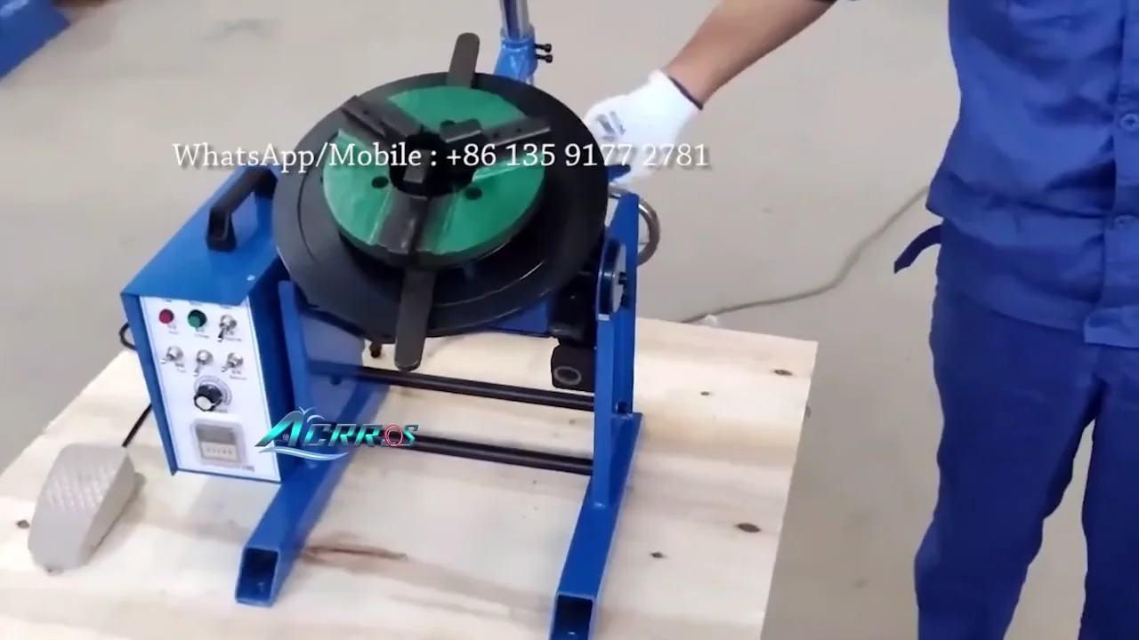 10kgs 30kg 50kg 100kg Small Size Automatic Welding Positioner / Small ...