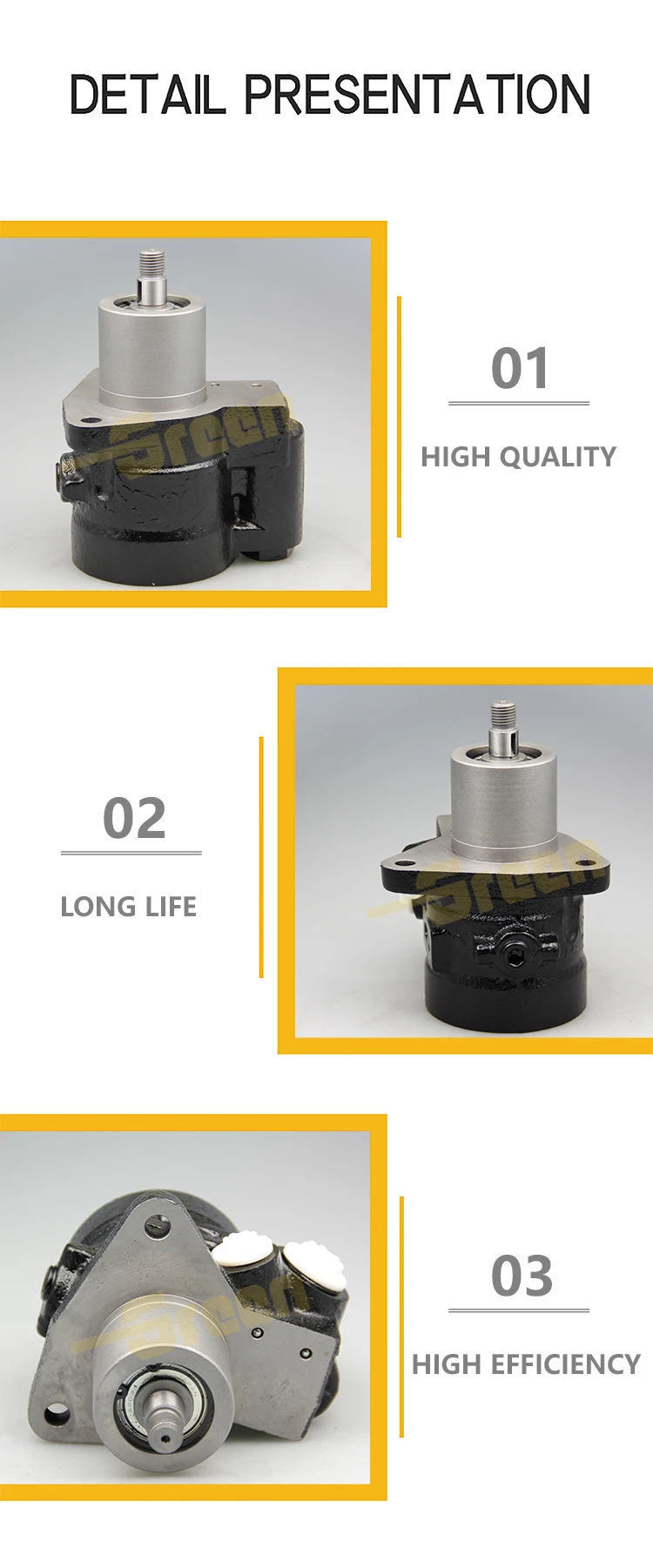 Hot Sale Genuine Vehicle Hydraulic Power Steering Pumps For 7673 955 ...