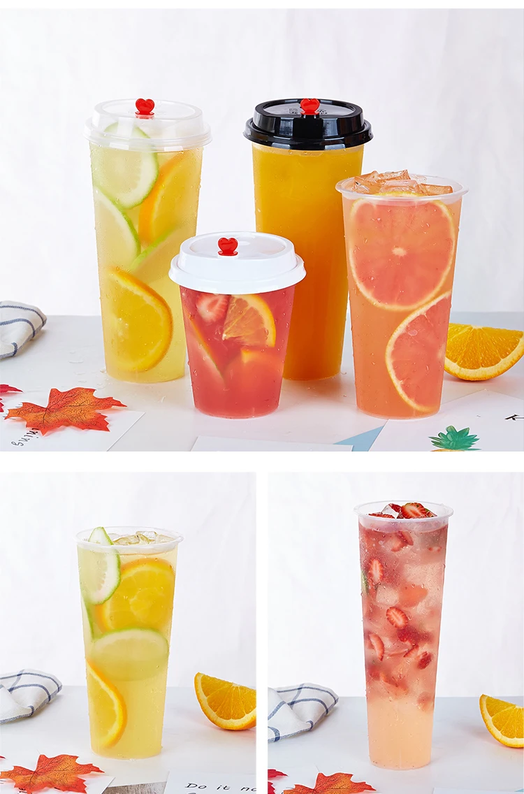 Factory Price 700ml Injection Milk Tea Cup PP Plastic Boba Bubble Tea Cups| Alibaba.com