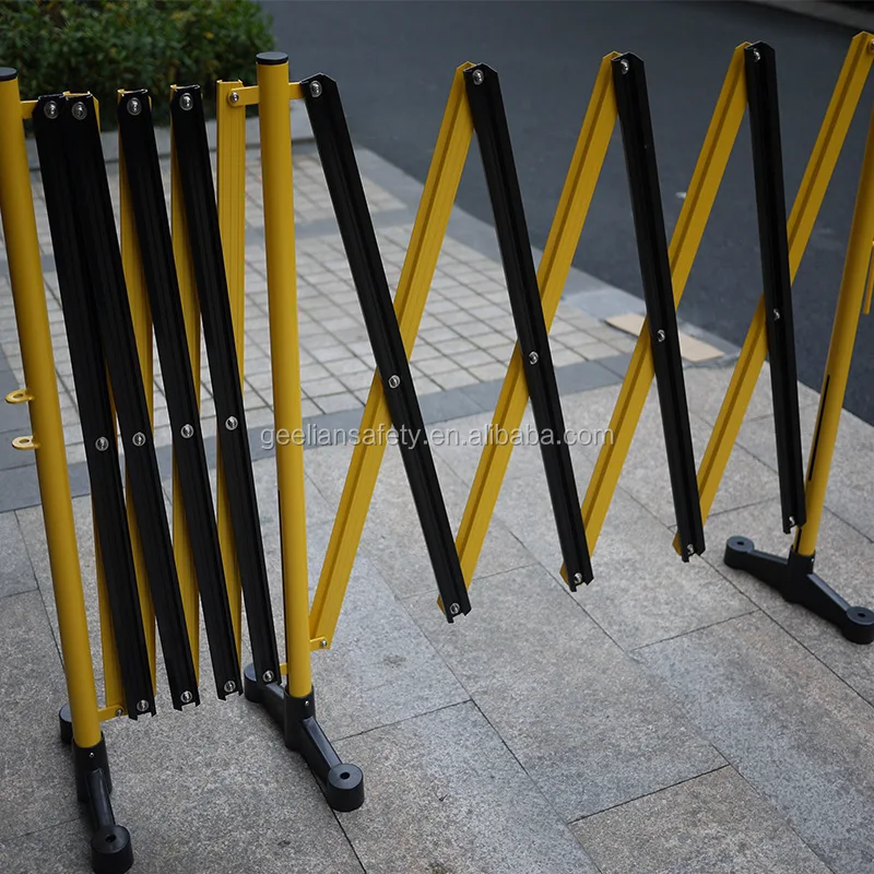 Steel Pedestrian Fence Barrier/plastic Portable Expandable Barricade ...