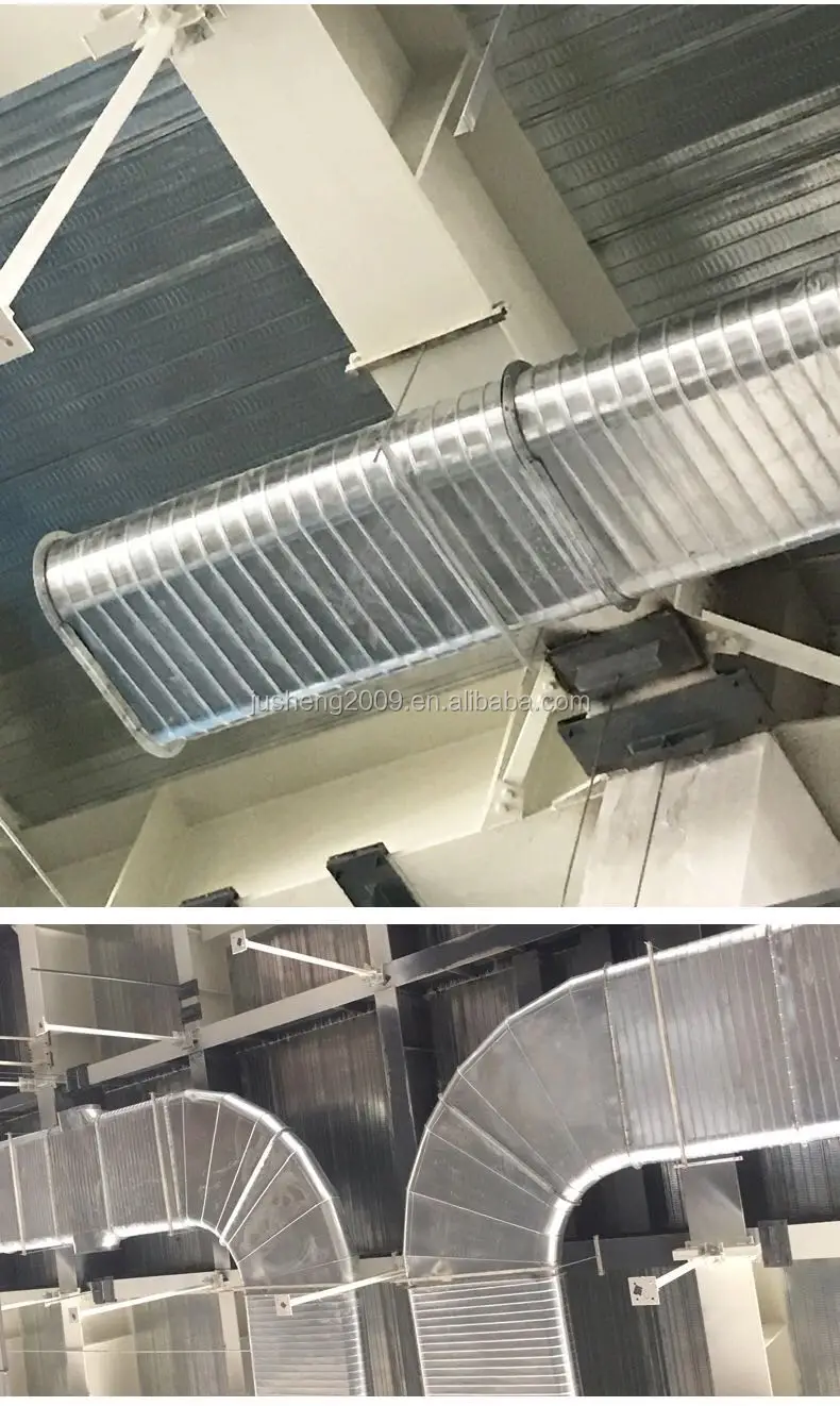 Insulated Spiral Ducts for HVAC Systems - Stainless Steel