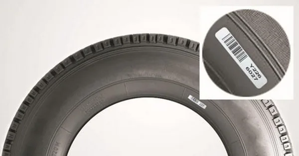 Customized Printing Adhesive Tire Label High Heat Temperature Strong ...