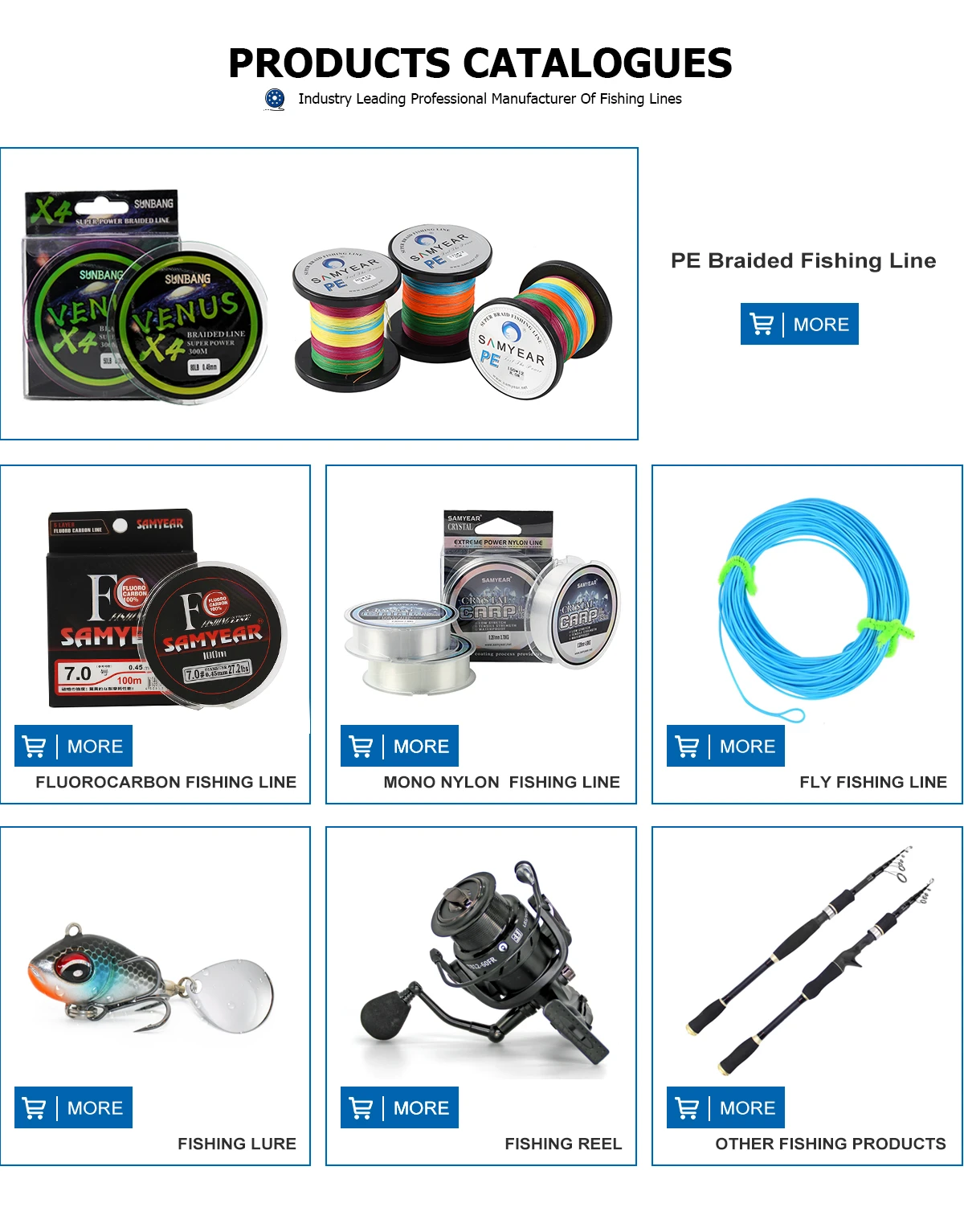 Dongyang Shanye Fishing Tackle Co., Ltd. - Fishing Tackle, Braided Line