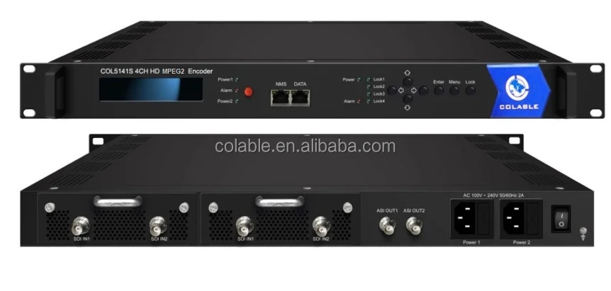 Top Quality 4ch Hd/sd Sdi Input Mpeg2 H.264 Ac3 Encoder For Dth And ...