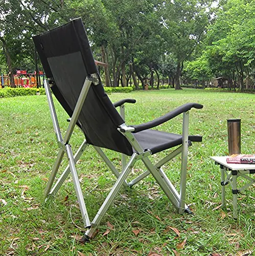 Onwaysports Camping Chair - Lightweight & Foldable Black