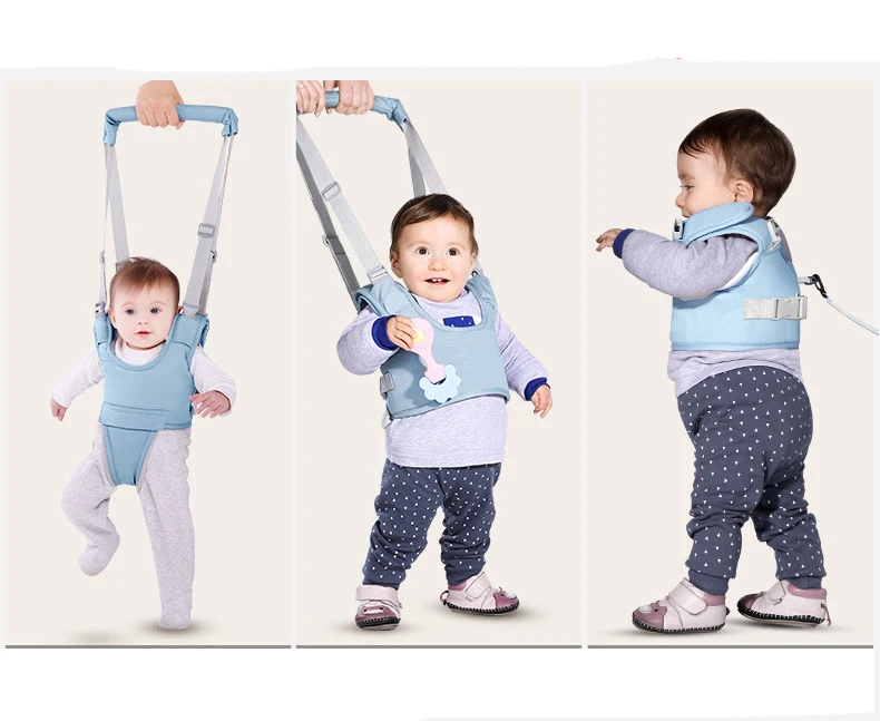 Safety Adjustable Baby Walk Carrier Baby Detachable Walking Harness ...