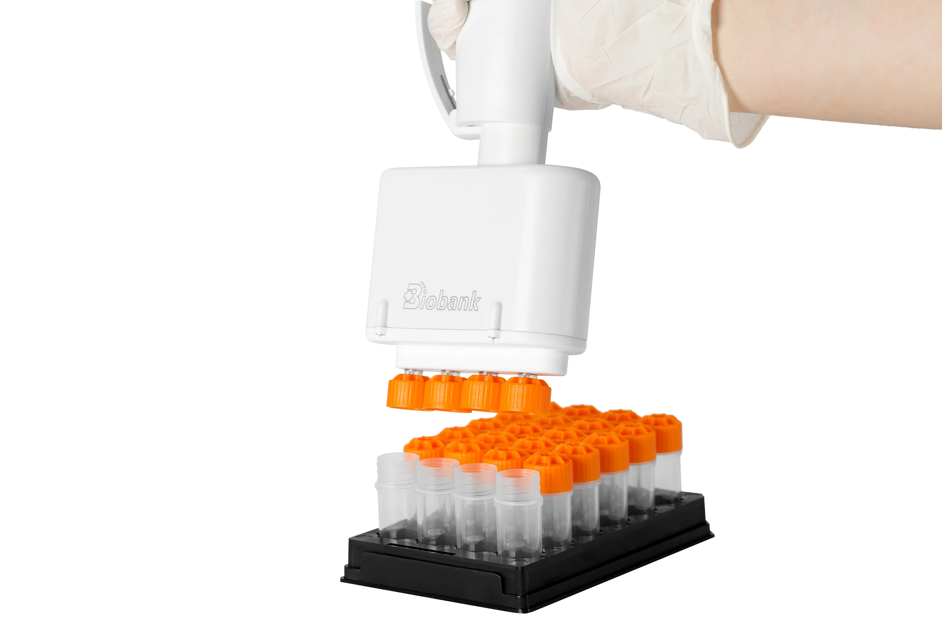 4-channel Hand-Held Capper for Fluidx Corning - Biobank