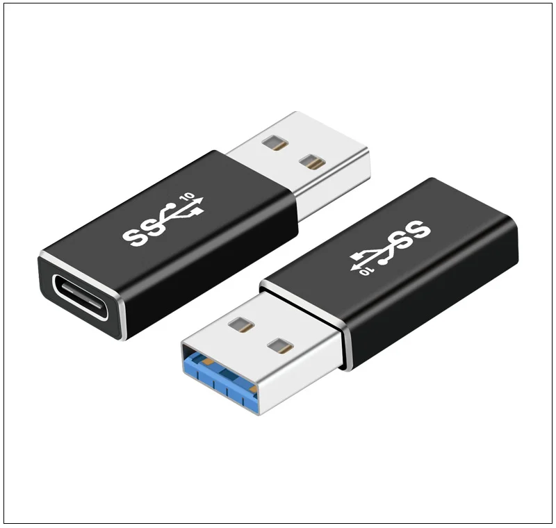 Ult-unite Two Sided 10gbps Usb-c Female To Usb-a Male Adapter Converter ...