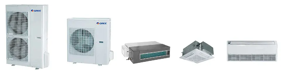 Gree Mini Split 3 Ton Ducted Heat Pump Inverter VRF System