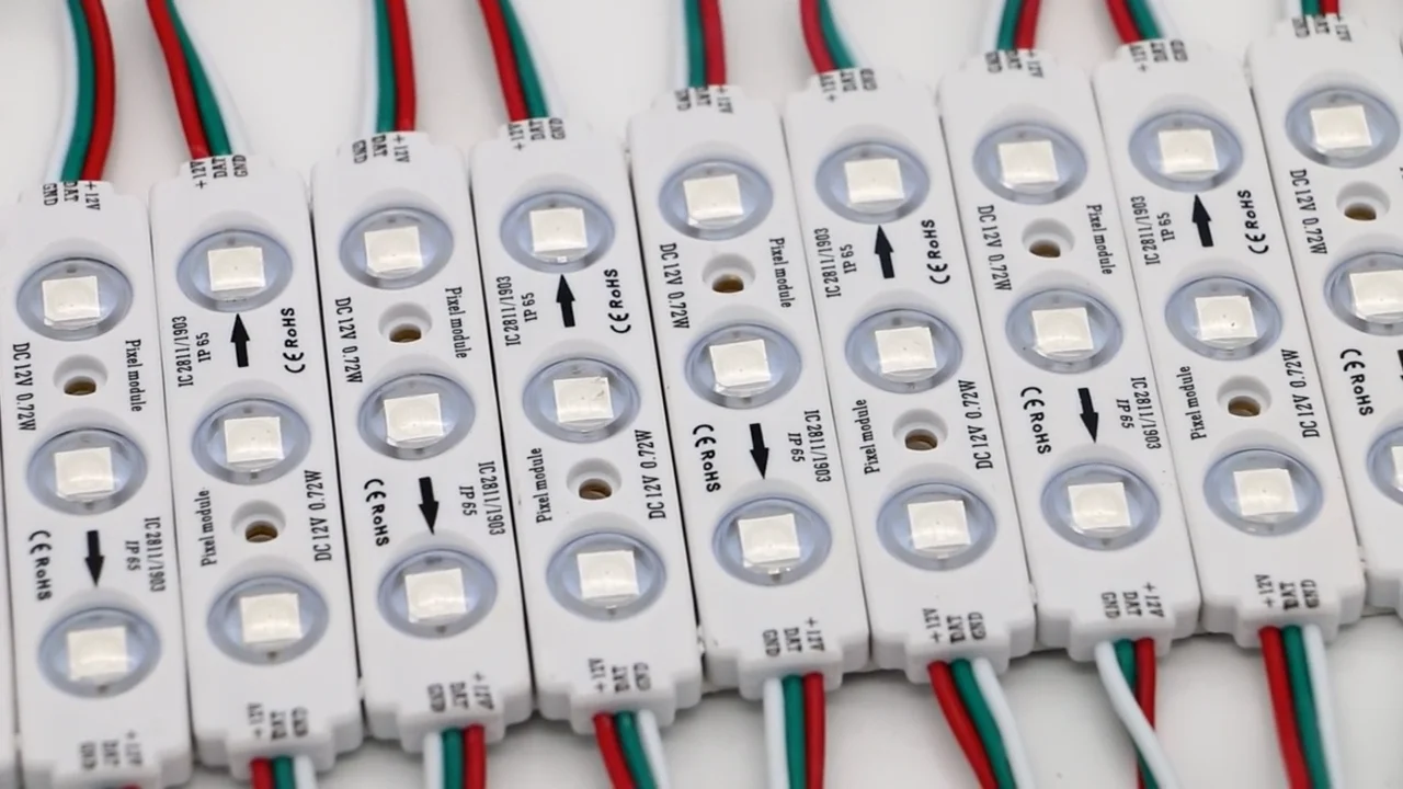 12v 3 Light Sign Lens Modulo Led Mini Smd Led Module Injection Remote ...