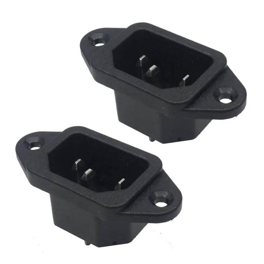 Iec Ac Power C14 Socket With Waterproof Cover New Energy Electric ...