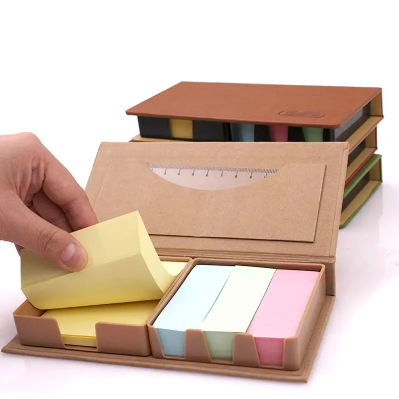 Eco Friendly Folding Kraft Paper Memo Pad Reusable Erase Convenient ...