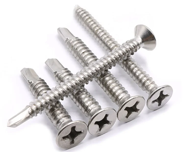 ISO 15482 Cross Groove Countersunk Self-drilling Tapping Screw Crosse ...