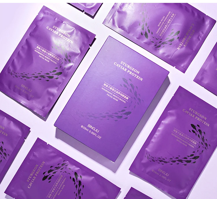 Gold Caviar Hydrating Facial Mask Acne Treatment Anti-wrinkle Caviar ...