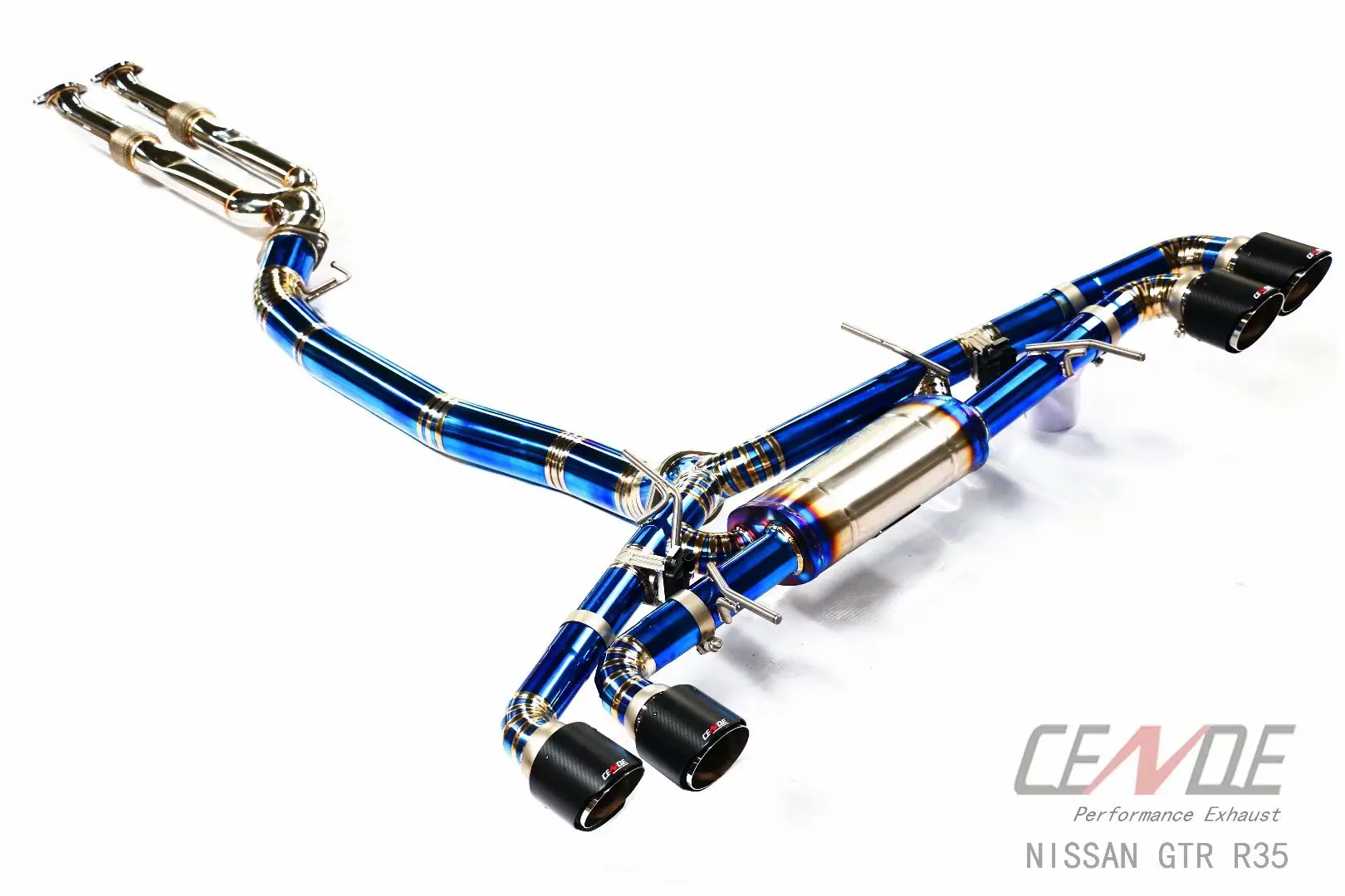 Oem Active Good Sound Design Tips Exhaust System R35 For Nissan Gtr ...